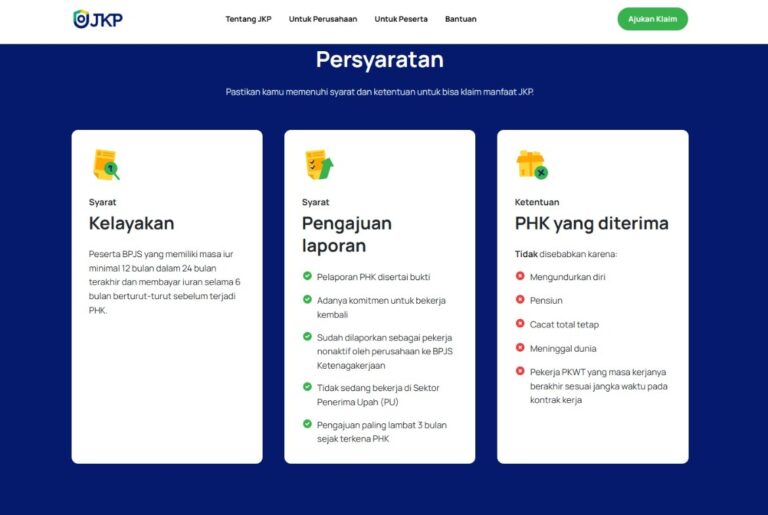 Syarat dan Cara Mendapatkan Jaminan Kehilangan Pekerjaan (JKP) - Seruan ...